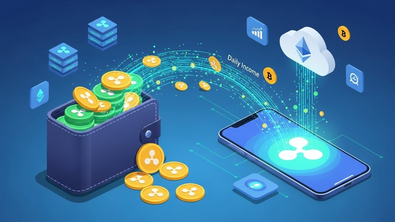 XRP Holders Unlock Daily Passive Income Via Cloud Mining