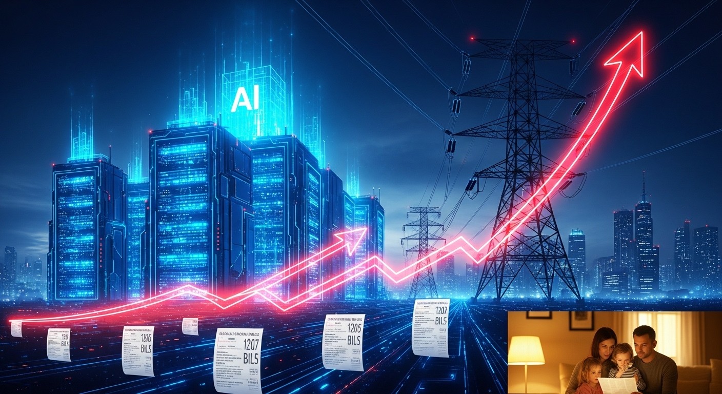 AI Data Centers Drive Rising Electricity Prices