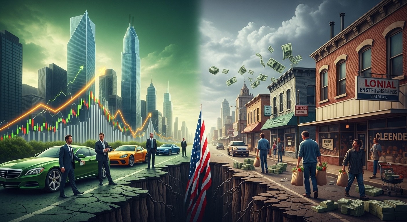 America’s Bifurcation: The TINA Economy Divide Exposed