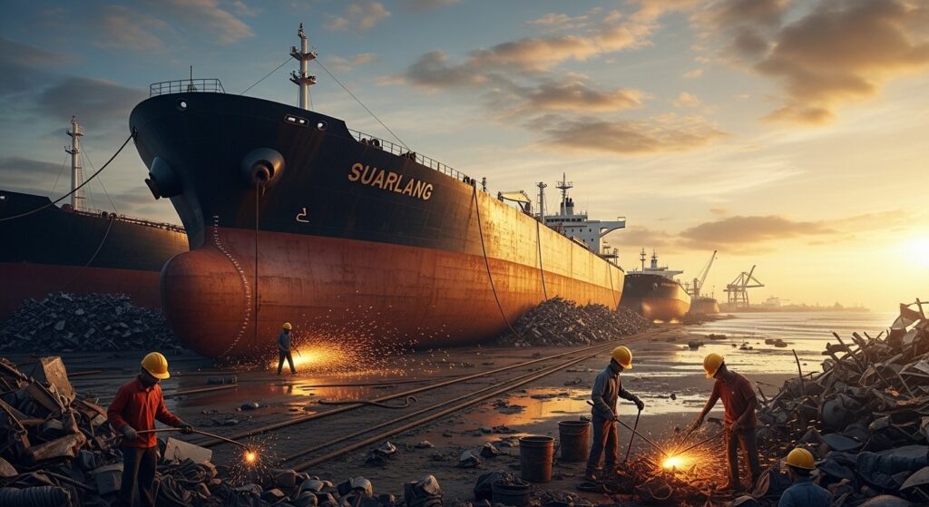 Dark Fleet Tankers Increasingly Scrapped in Indian Yards