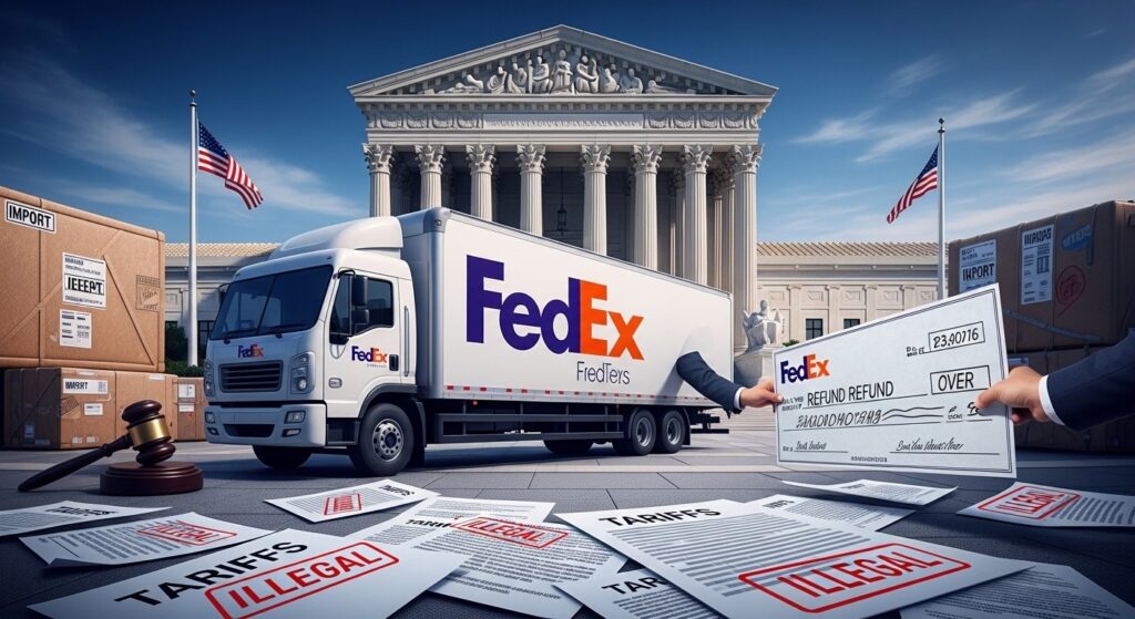 FedEx Demands Refund on Trump Tariffs After Supreme Court Strike Down
