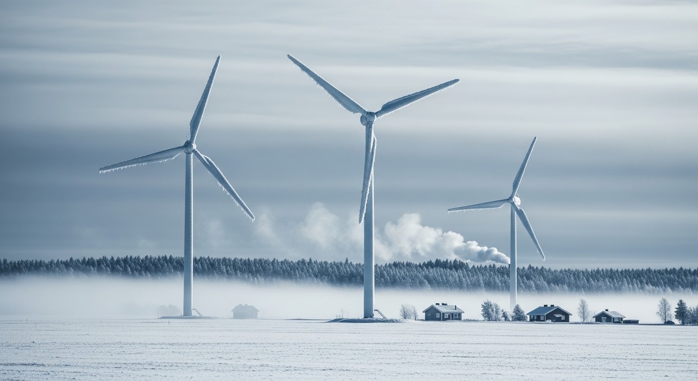 Finland’s Frozen Wind Turbines Spark Energy Crisis