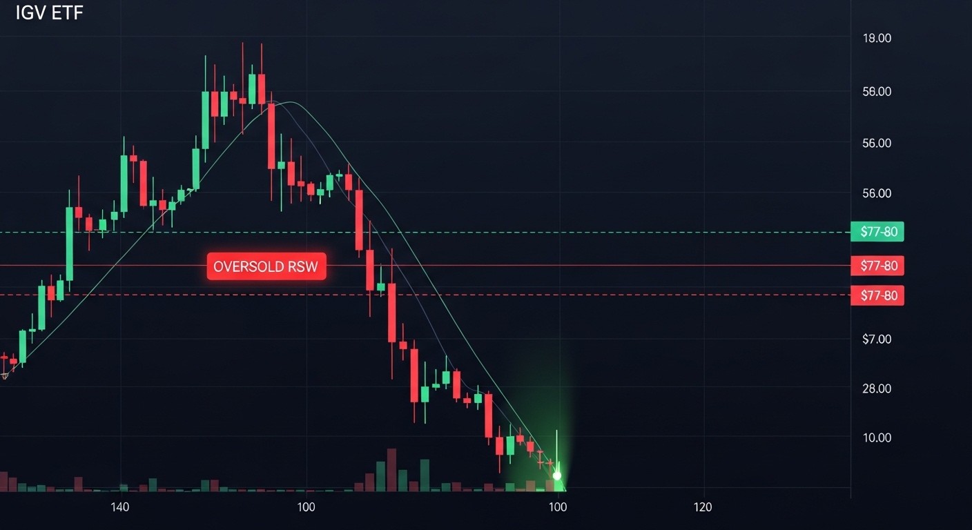 IGV ETF Freefall: Charts to Catch the Bottom