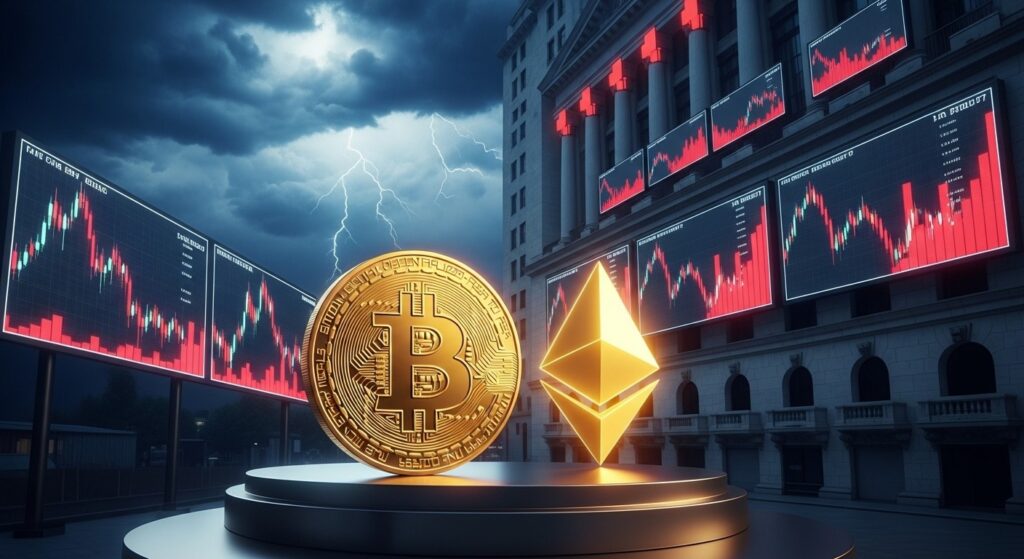 Kiyosaki Warns of Imminent Stock Crash: Why BTC and ETH Could Shine