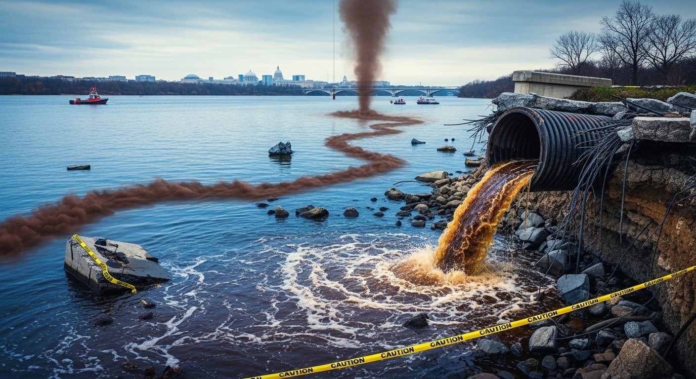Potomac Sewage Spill: DEI Questions in Infrastructure Crisis