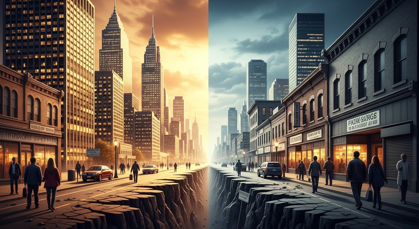 The US Economy Divide: Big Winners, Widespread Losses