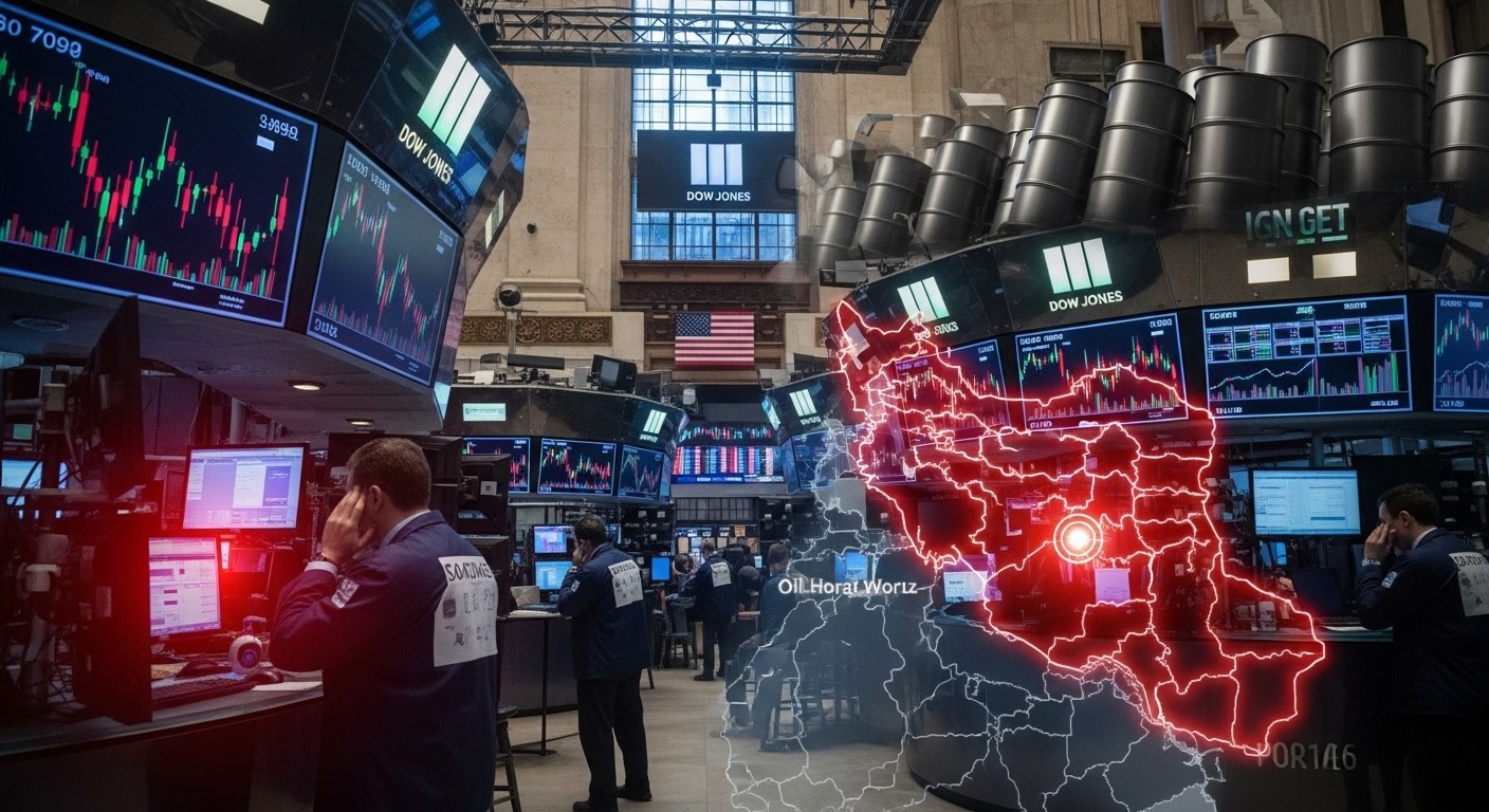 Stock Market Slumps on Oil Surge Amid Iran Conflict