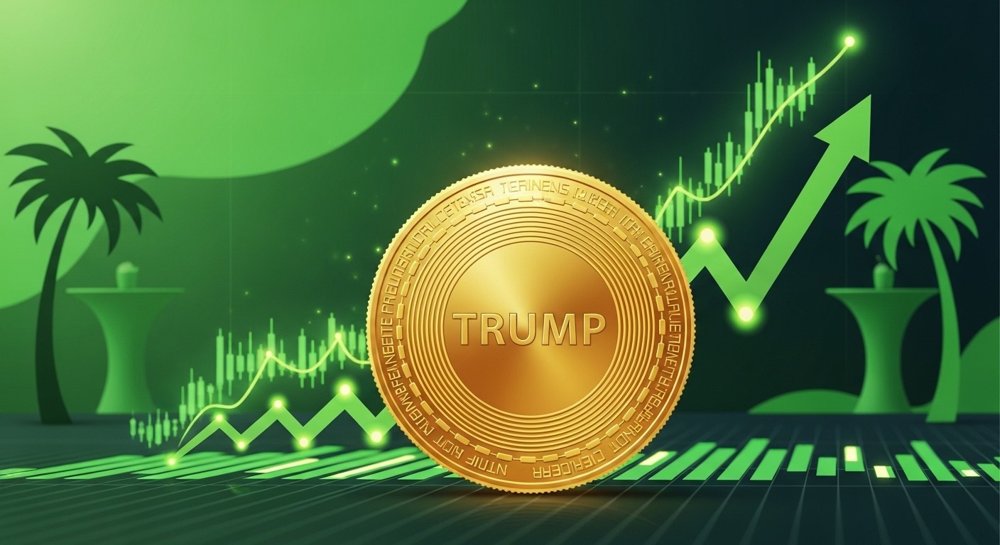TRUMP Meme Coin Surges 52% on Mar-a-Lago Event Buzz