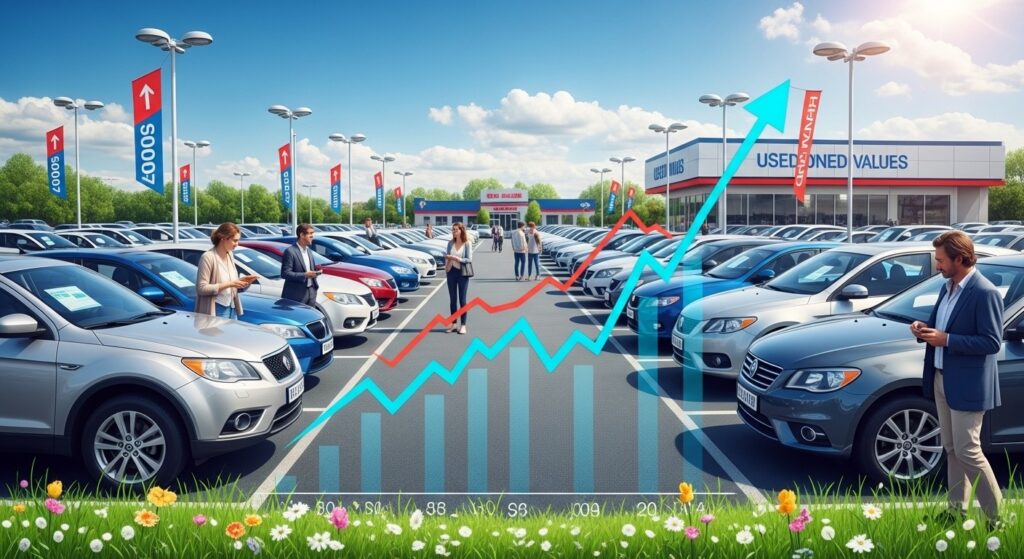 Used Vehicle Prices Surge Ahead of Spring 2026