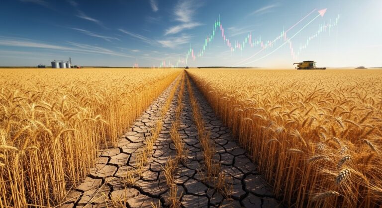 U.S. Wheat Futures Hit Two-Year High Amid Severe Drought Alarm