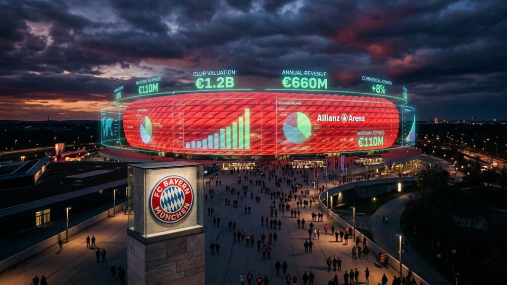 Bayern Munich Valuation Hits $5.35 Billion in 2026 Soccer Rankings