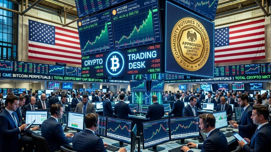 CFTC Approves First Bitcoin Perpetual Futures on US Exchange