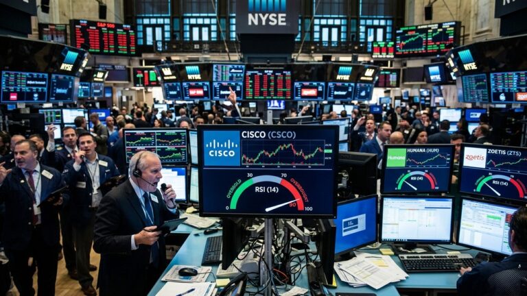 Cisco Tops Overbought S&P 500 Stocks After Earnings Surge