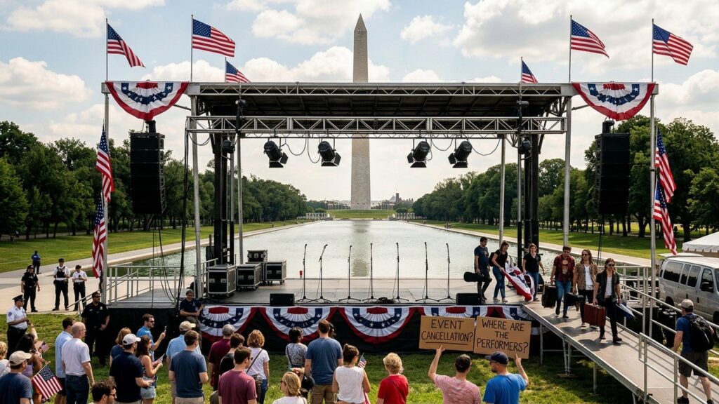 Entertainers Back Out of Trump Linked Freedom 250 Celebration