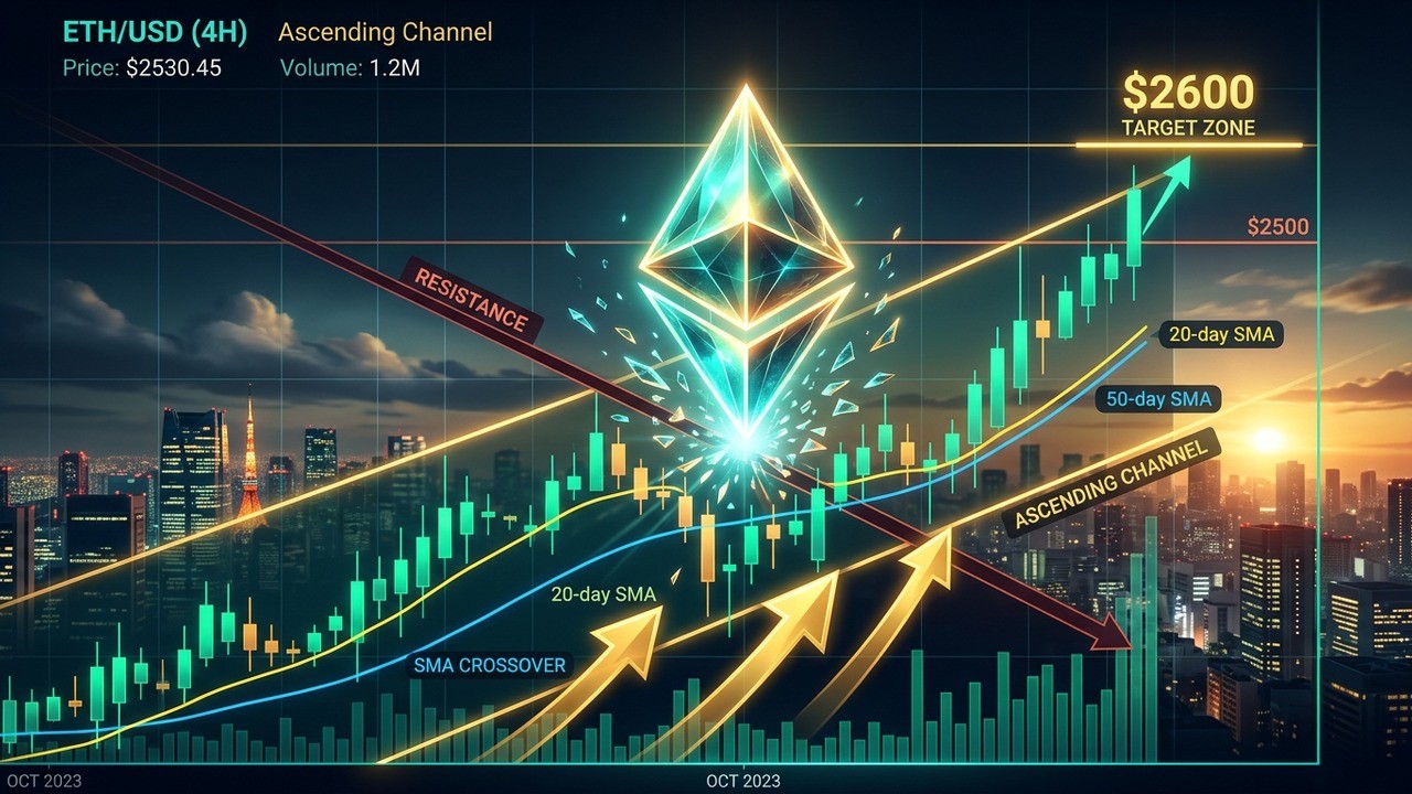 Ethereum Bullish SMA Crossover Points to $2,600 TargetAnalyzing ...