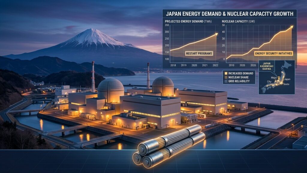 Japan Nuclear Revival: New Builds and Uranium Shortfall Inevitable?