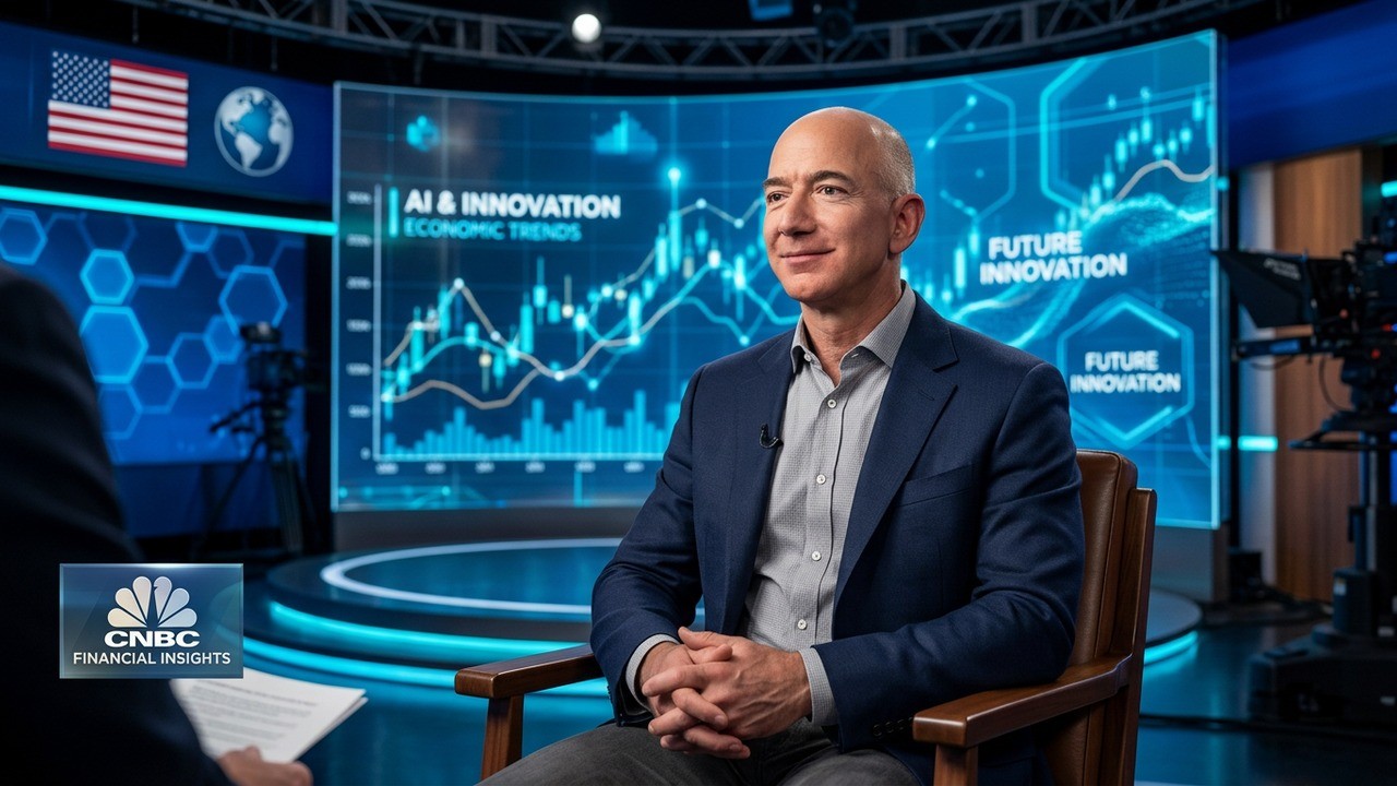 Jeff Bezos Defends Billionaires Hypes AI and Praises Trump