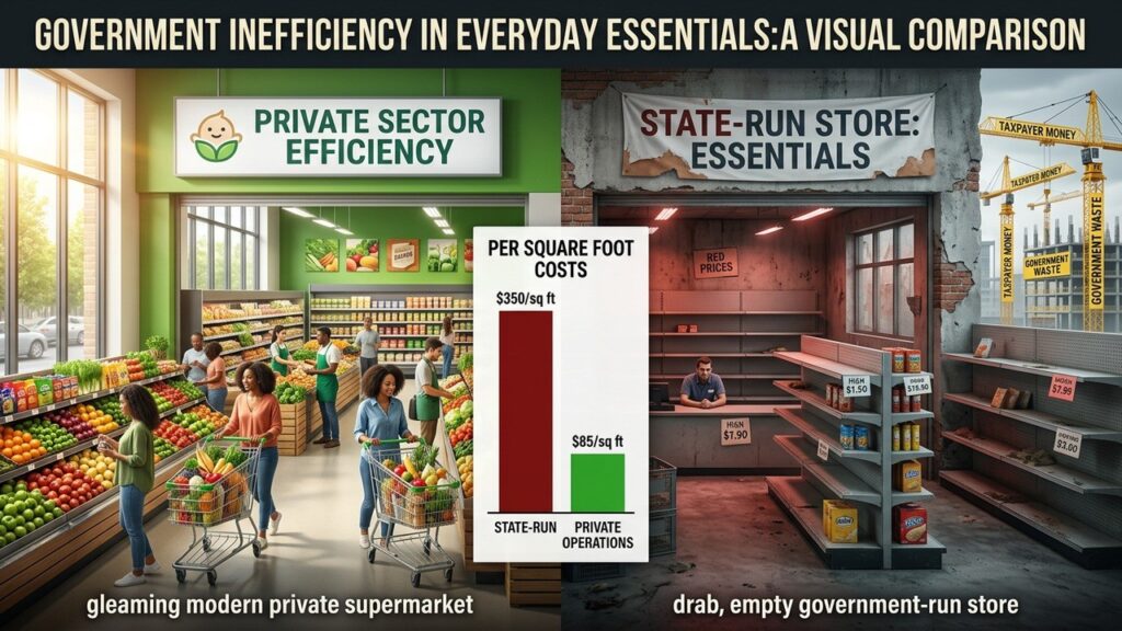 Socialism Exposed: Mamdani Mart Chart Reveals Staggering Inefficiency