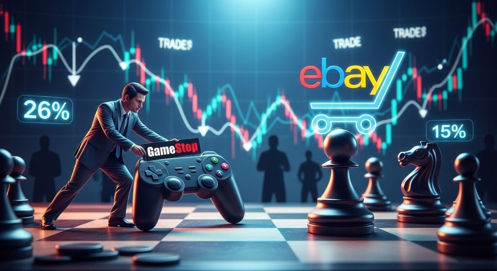 Traders Doubt GameStop Can Pull Off Bold eBay Acquisition