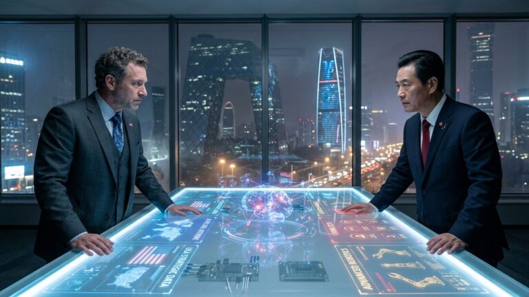 Trump Xi Summit Tests AI Control in US China Tech Race