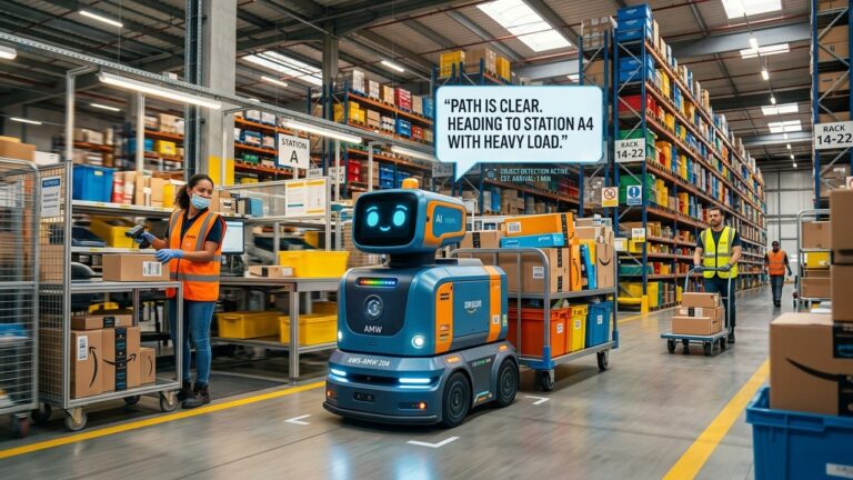 Amazon’s New Warehouse Robot: AI Progress Amid Tech Layoffs