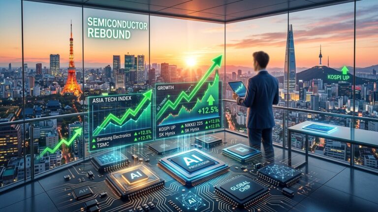 Asia Tech Stocks Rebound Strongly After Wall Street Chip Recovery