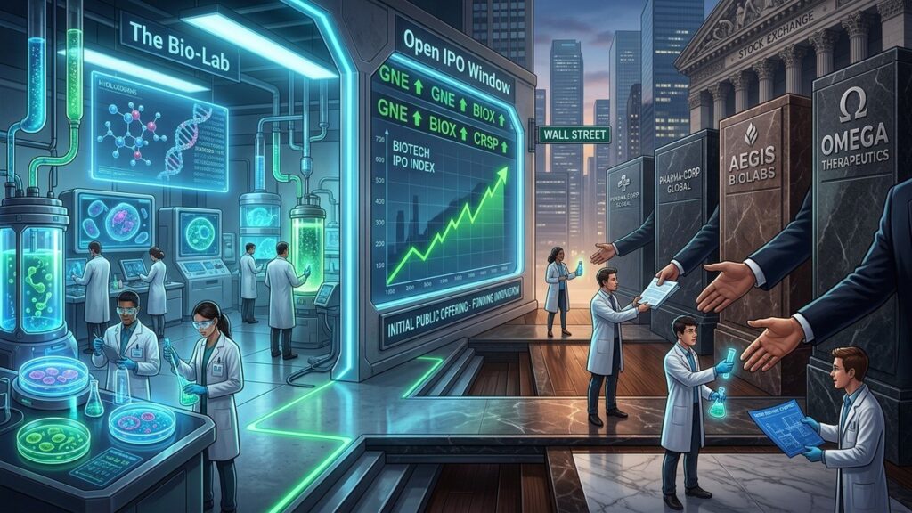 Biotech IPO Window Opens as Big Pharma M&A Sets the Pace