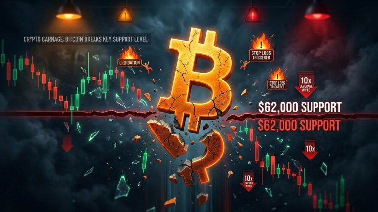 Bitcoin Crashed Below $62,000: What Really Happened