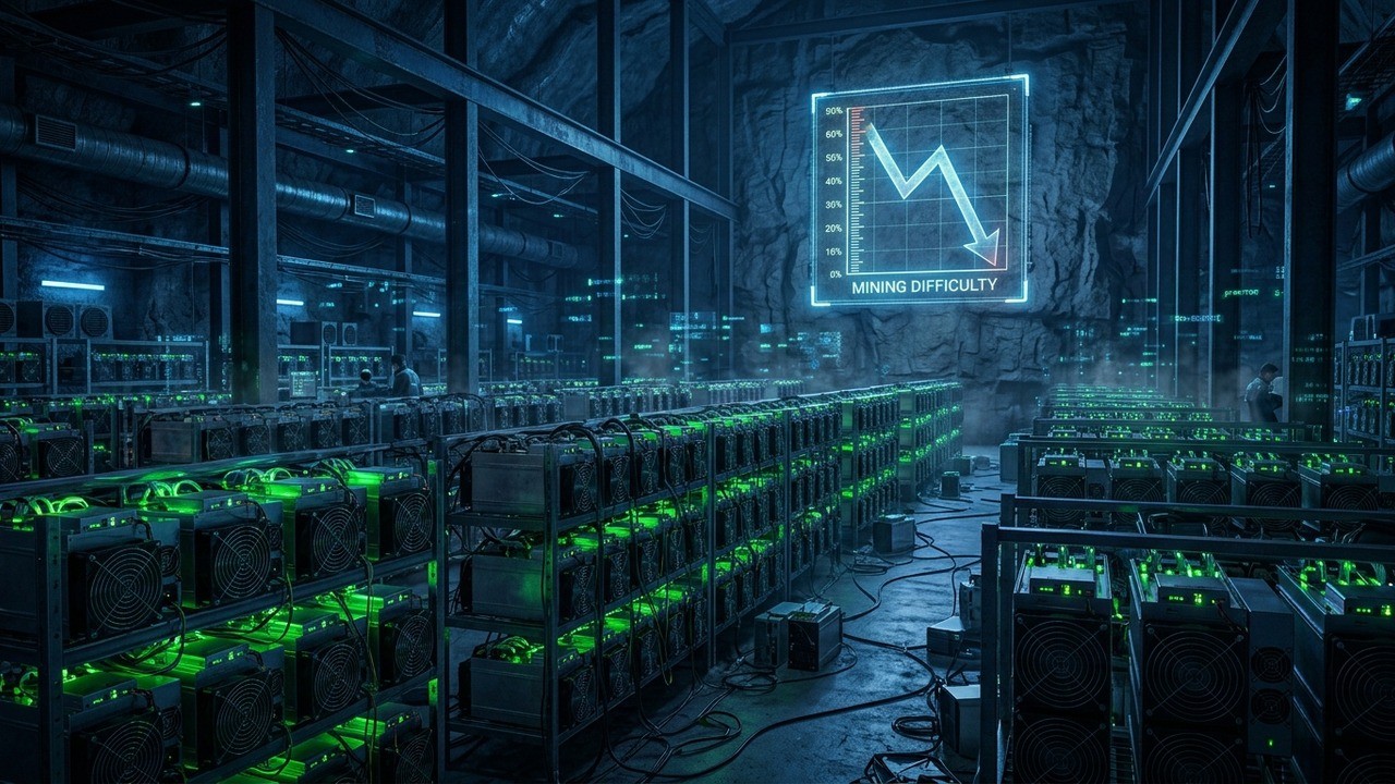 Bitcoin Mining Difficulty Plunges 10%: What It Means for Miners Now