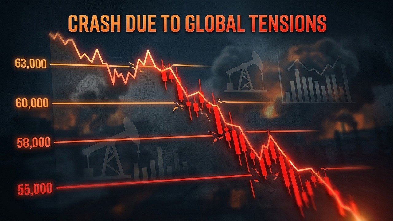 Bitcoin Plunges Below $63K Amid Escalating Iran Tensions