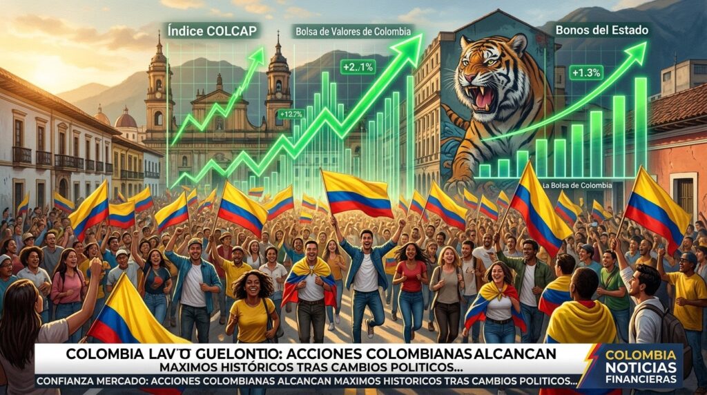 Colombia Markets Rally as Right-Wing Leader Defeats Socialist Rival