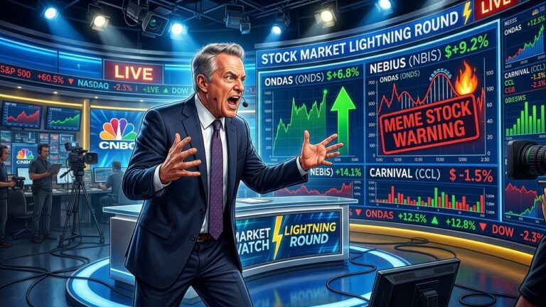 Cramer’s Lightning Round: Ondas Called Meme Stock as Market Shifts