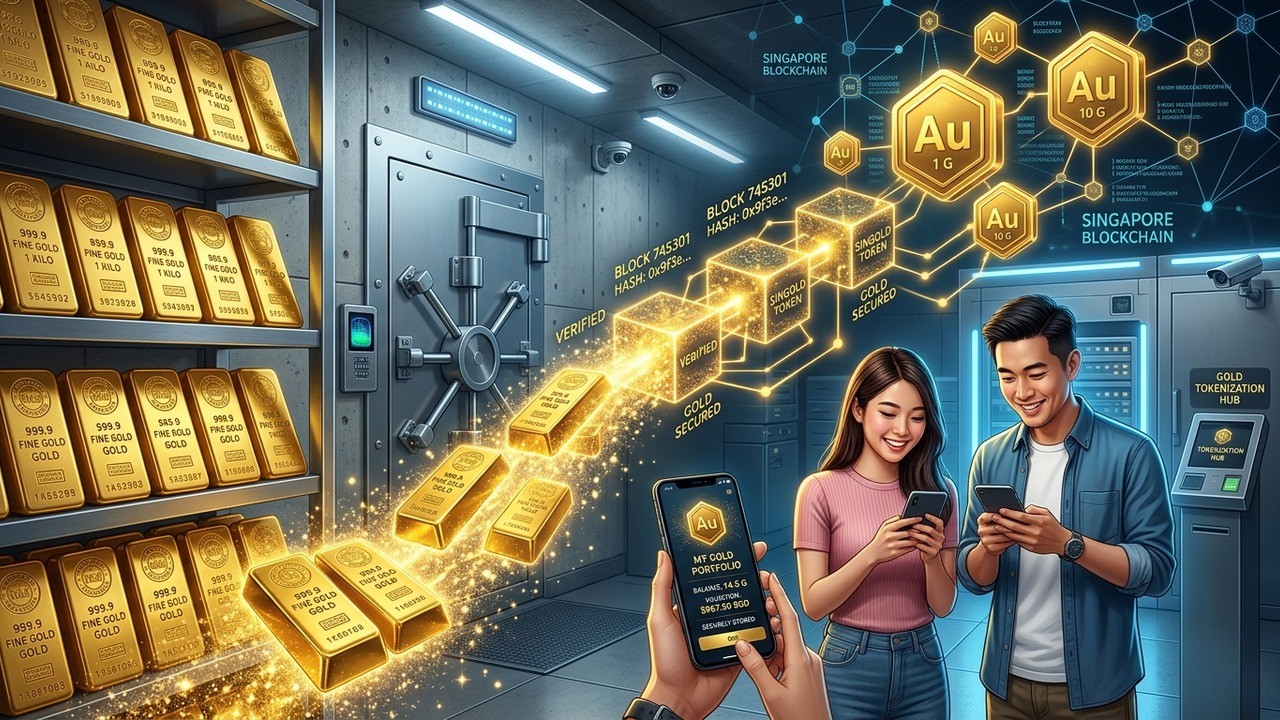 DBS Bank Unveils Tokenized Gold Backed by Physical Bullion for Retail ...