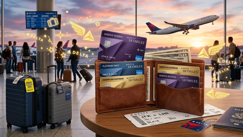 Delta SkyMiles Cards Add 2 Free Bags and Big Bonuses Worth Checking