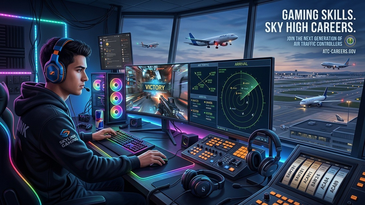 FAA Gamer Push Draws 6000+ Air Traffic Controller Applications