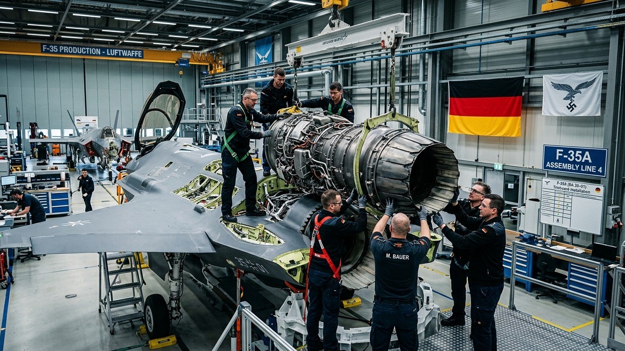 Germany’s First F-35 Stealth Fighter Hits Major Milestone