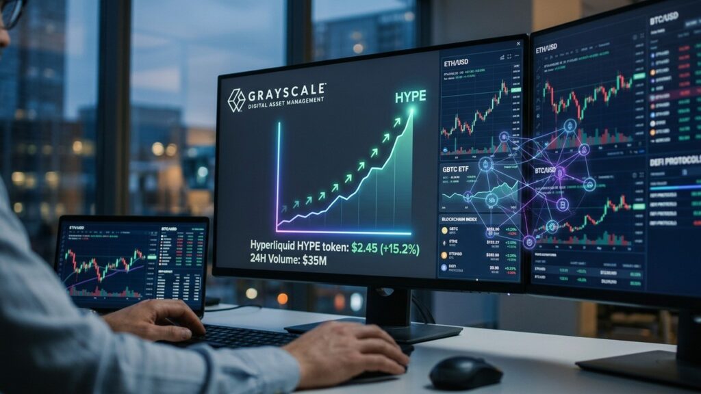Grayscale Hyperliquid ETF Launch Imminent After Key Filing Update