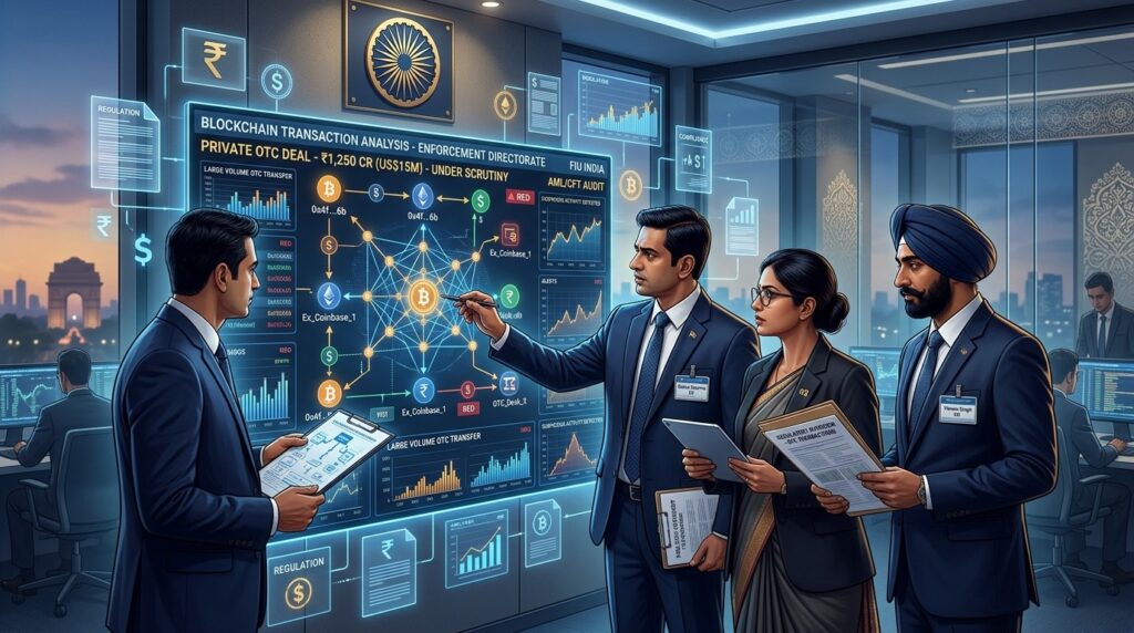 India FIU Targets Crypto OTC Deals Above $10,000