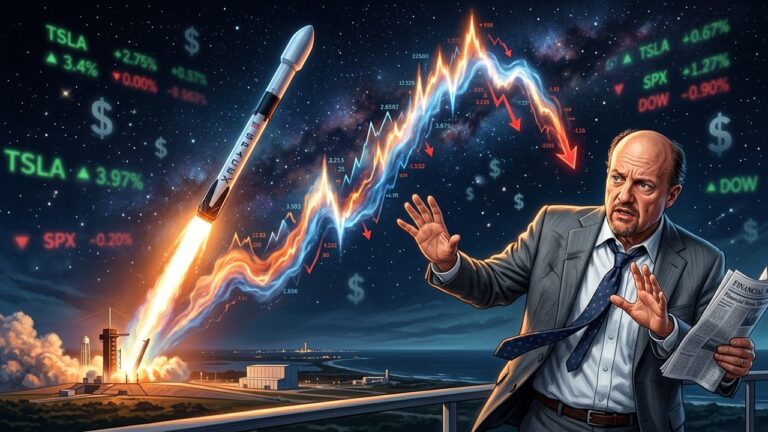 Jim Cramer Warns SpaceX Could Soar to Unsustainable Levels After IPO
