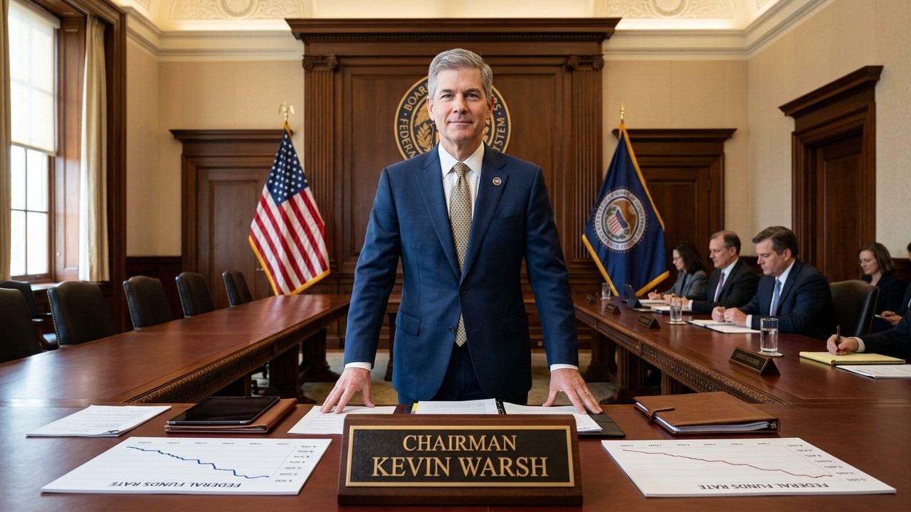 Kevin Warsh Named Fed Chairman in Bold Title and Policy Shift