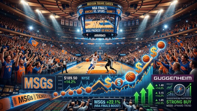 Knicks NBA Finals Run Could Supercharge MSGS Stock