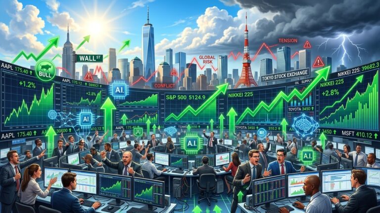 Major Markets Smash Records Amid AI Surge and Global Tensions