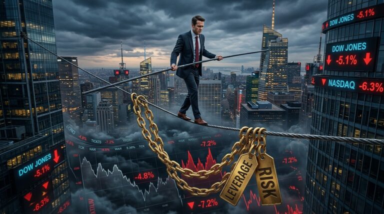 Markets Braced for Volatility as Leverage Hits New Highs