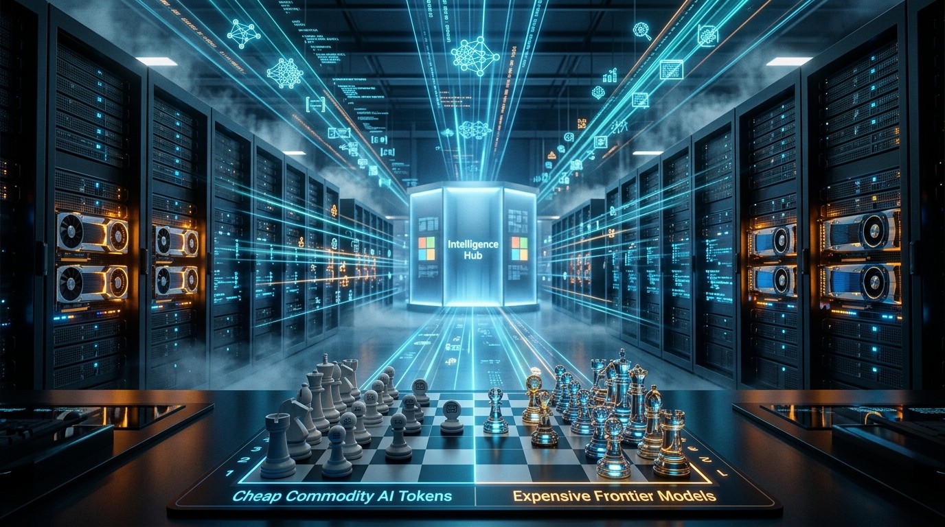 Microsoft’s AI Hedge: Making Models Cheap While Owning The Rails