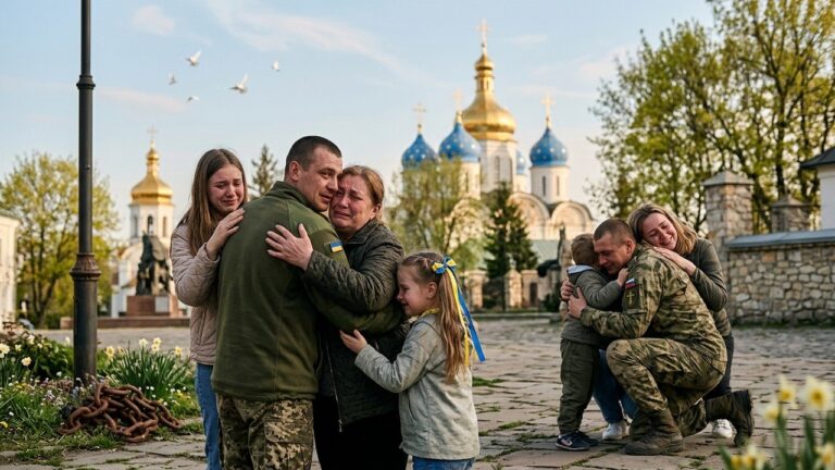 Russia Ukraine POW Exchange Marks Hopeful Turn During Easter Truce