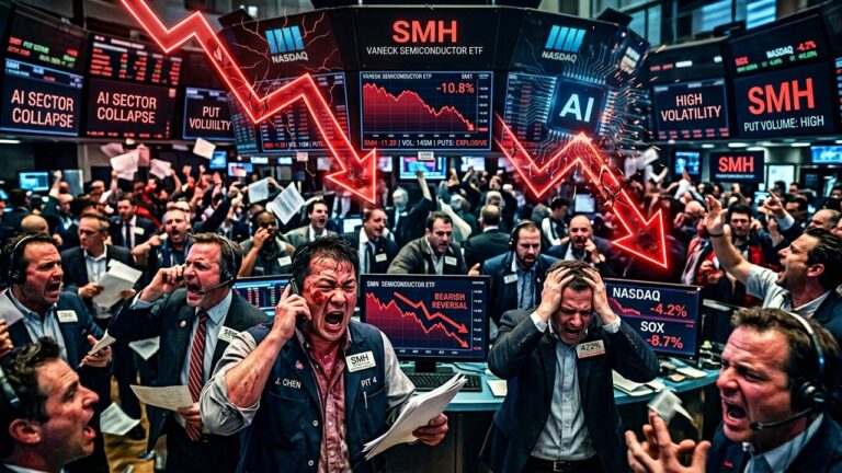 Semiconductor Shorts Surge as AI Trade Suddenly Reverses