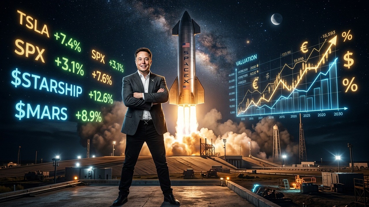 SpaceX IPO Tests Elon Musk Vision in Record Breaking Debut