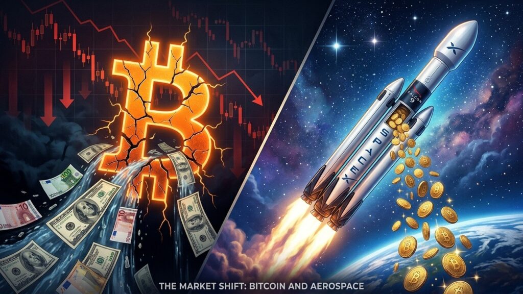 SpaceX IPO Threatens Bitcoin Capital as Analysts Sound Alarm