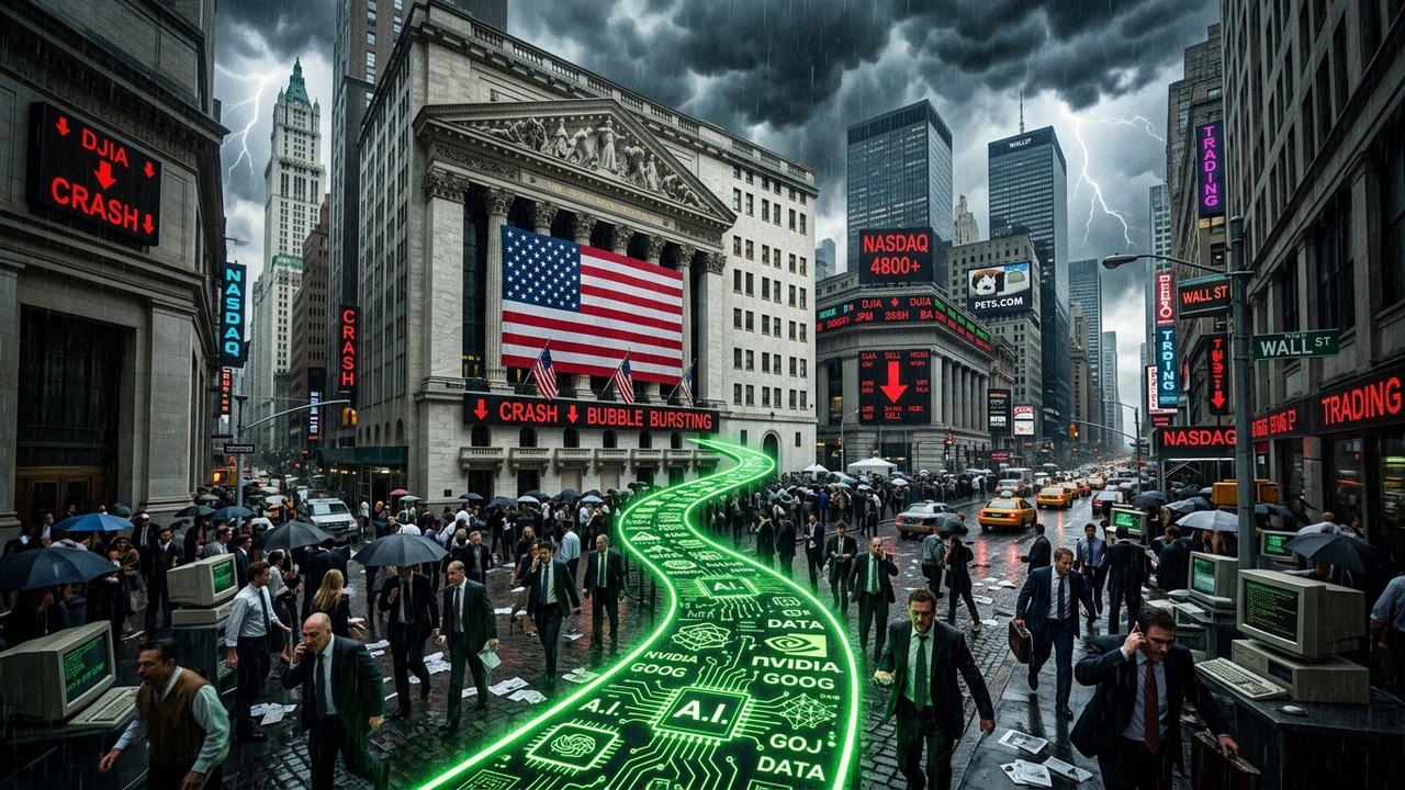 Stock Market Signals Eerily Similar to Dotcom Bubble Peak