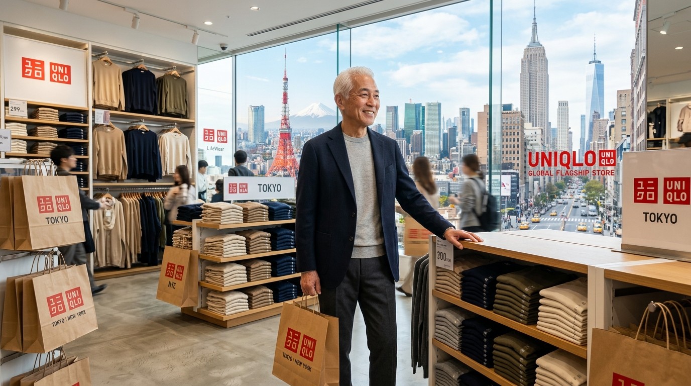 Tadashi Yanai: The Japanese Billionaire Behind Uniqlo Success